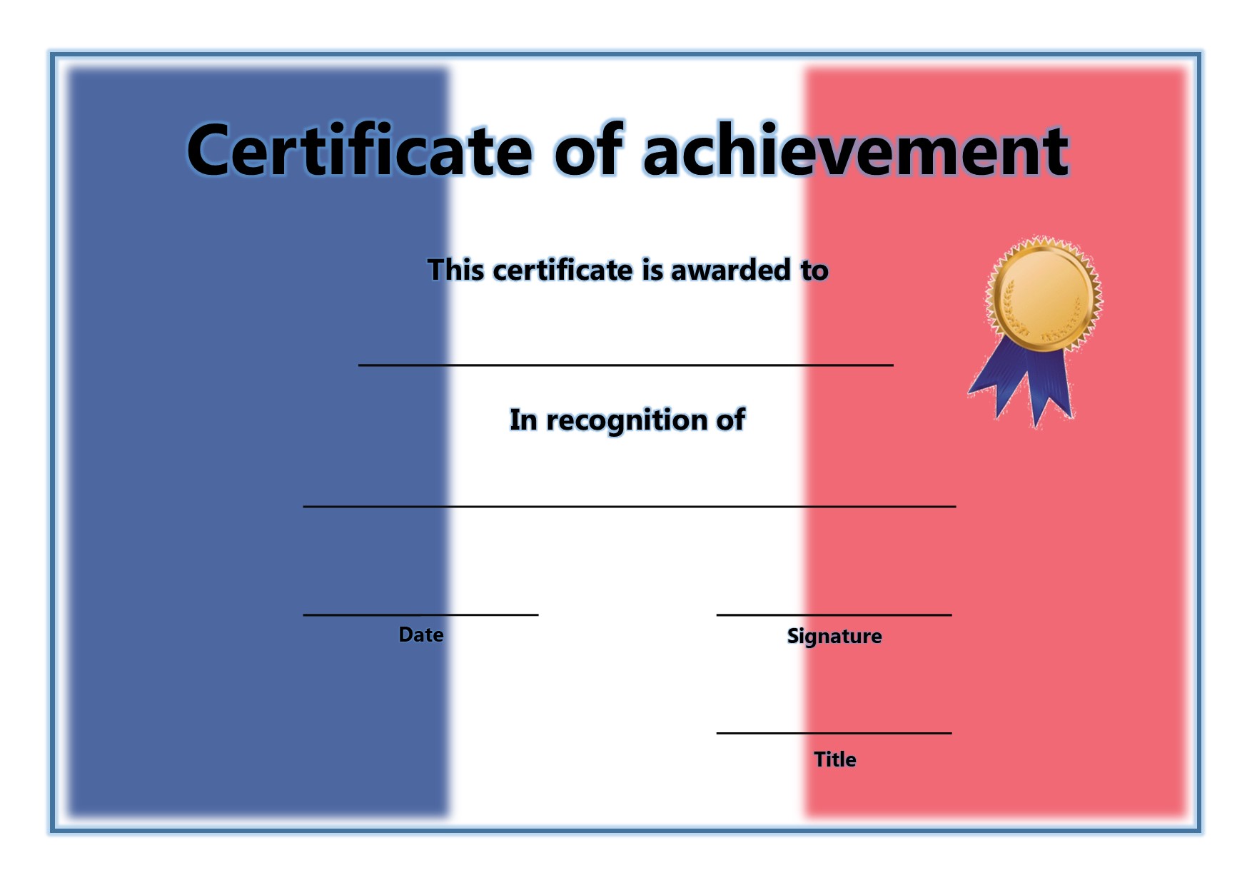Army Certificate Of Appreciation Template